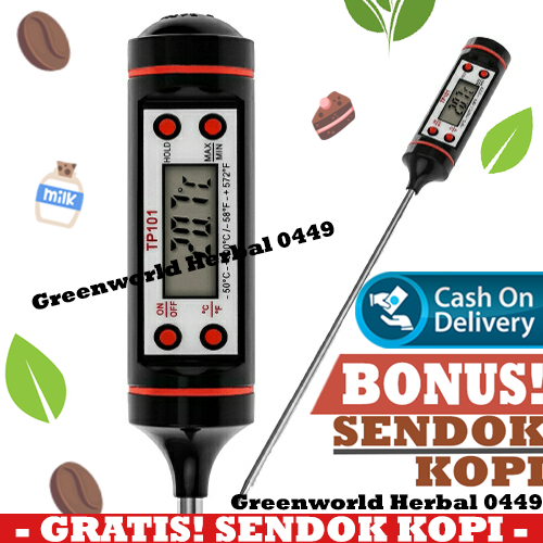 Termometer Makanan Digital Digital Food Thermometer Kopi Susu | Lazada ...