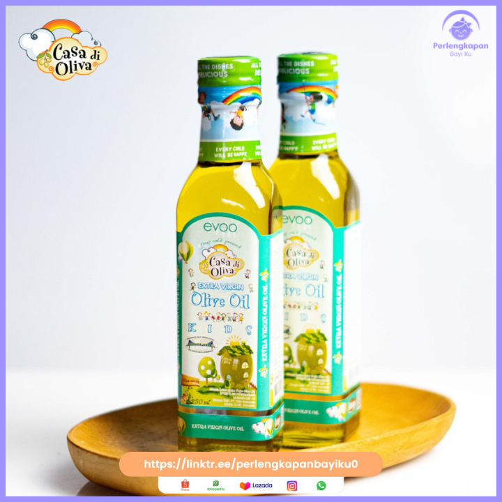 EVOO Baby Olive Oil Casa Di Oliva Olivia For Kids Bayi Minyak Zaitun ...