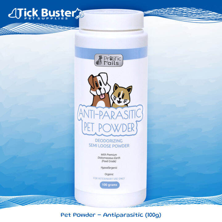 TBS 2.0 Prolific Tails Pet Powder Anti-Parasitic Deodorizing Powder ...