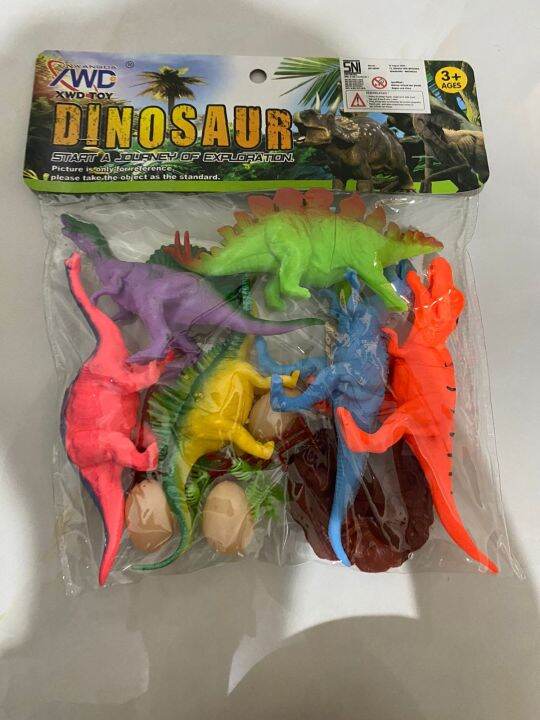 Mainan Dinosaur/ Mainan Dinosaurus 1 paket lengkap medium | Lazada ...
