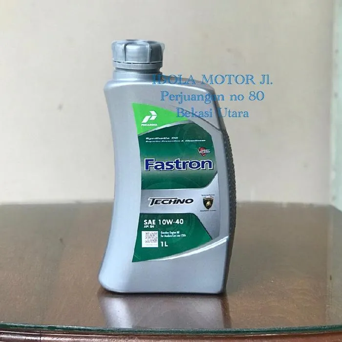 Oli pertamina fastron techno sae 10w-40 api SN isi 1 liter | Lazada ...