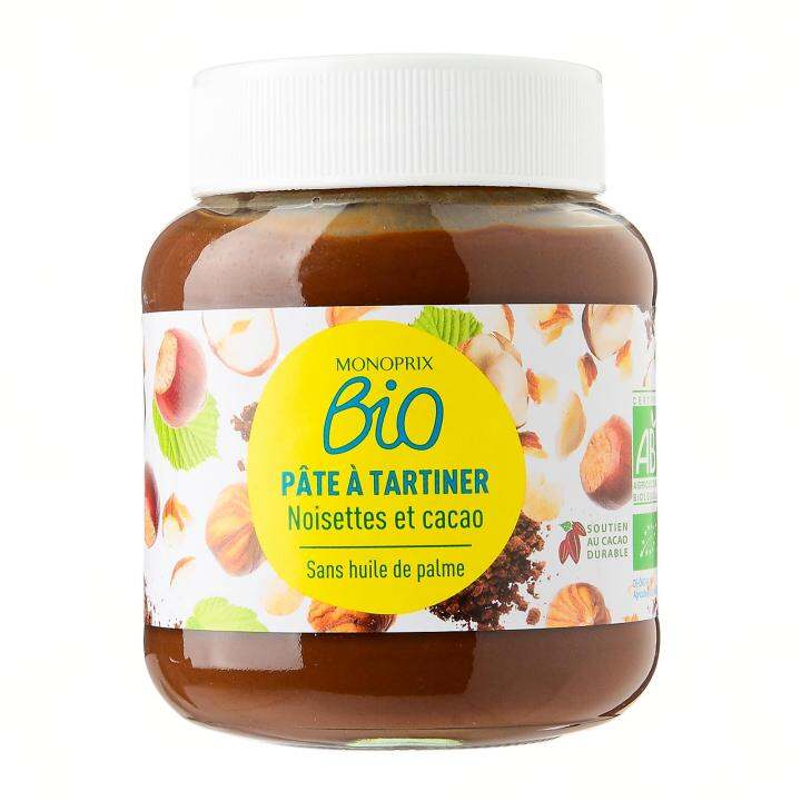 Monoprix Organic Palm Oil Free Hazelnut Chocolate Spread 400G | Lazada ...