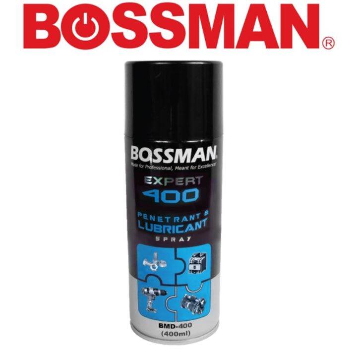 READY STOCK !BOSSMAN BMD-400 EXPERT PENETRANT AND LUBRICANT SPRAY 400ML ...