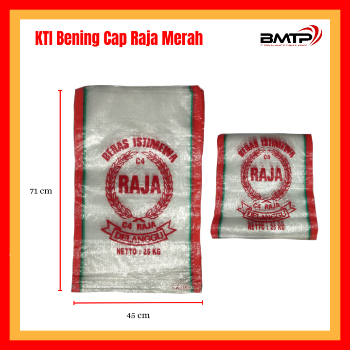 Karung Beras 25 kg Cap Raja Merk KTI | Lazada Indonesia