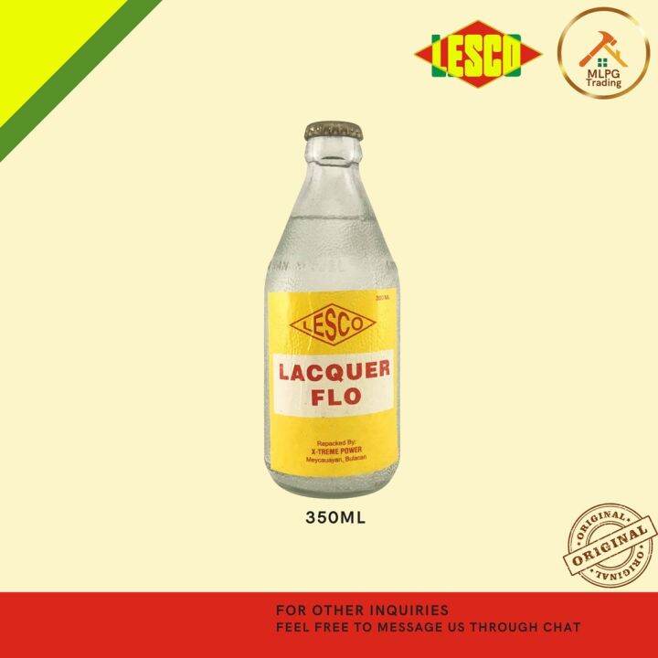 LESCO Lacquer Flo (350ML) | Lazada PH