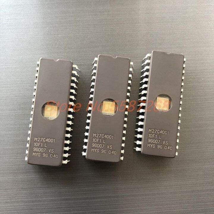 10PCS/LOT M27C4001-10F1 M27C4001 DIP32 IC 32W 4M 512Kx8 120ns erasable ...