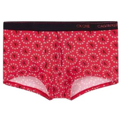 CALVIN KLEIN UNDERWEAR LOW RISE TRUNK CK ONE HOLIDAY MICRO RED | Lazada PH