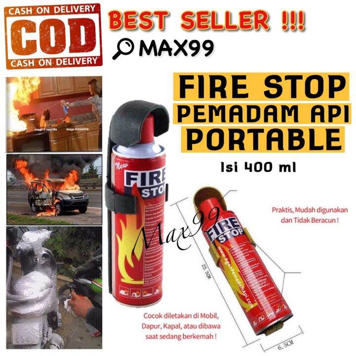 Alat Pemadam Api Portable / Pemadam Api Mini / 400 ML - Fire Stop ...