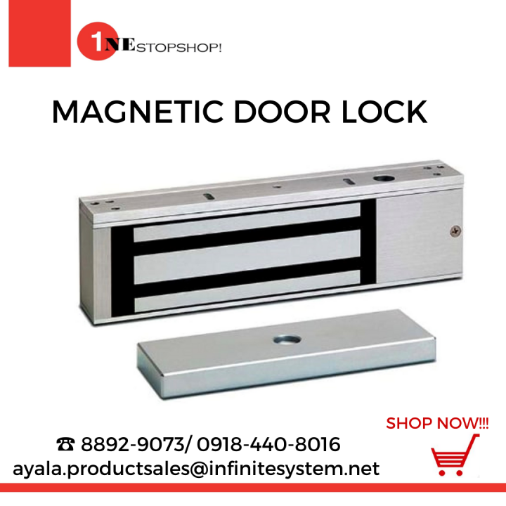 Heavy Duty Magnetic Door Lock, Security Door Lock, Electro Magnetic ...