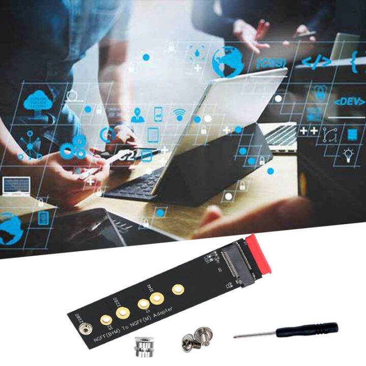 M.2 (NGFF) Key B+M to Key M Adapter Supports 2242/2260/2280 Type M.2 ...