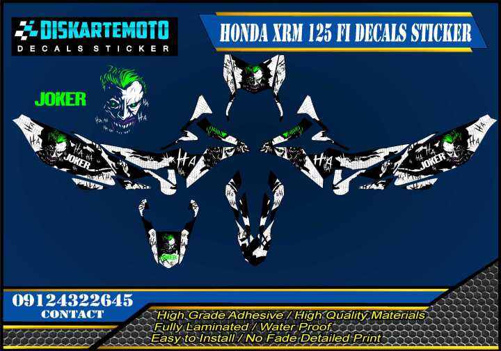 Xrm 125 fi Decals STICKER | Lazada PH