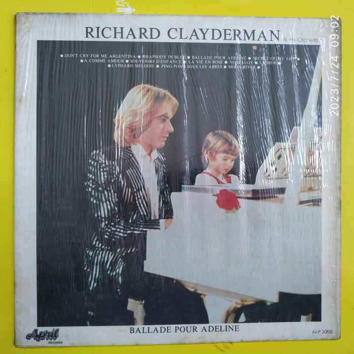 Richard Clayderman Ballade for Adeline (This is Original pressing from ...