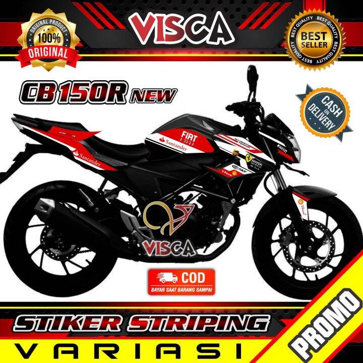 Stiker Striping Cb150r New Variasi Ferrari | Lazada Indonesia