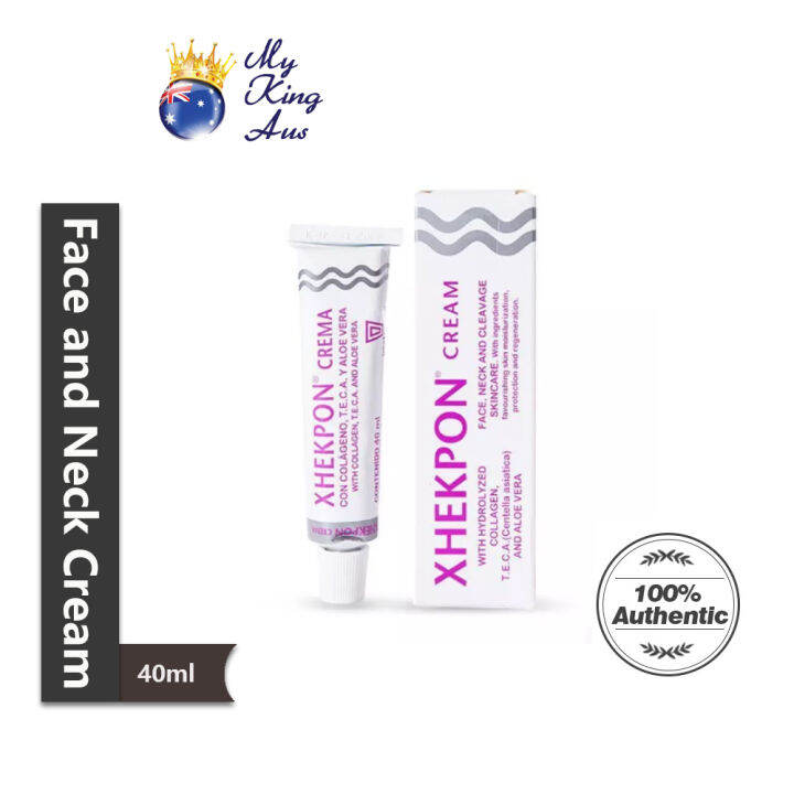 Xhekpon Crema Face and Neck Cream 40ml [My King AUS] | Lazada PH