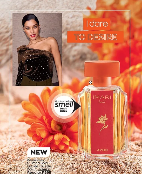 AVON IMARI BOLD Eau de TOILETTE 50ml | Lazada PH