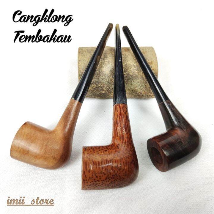 PIPA TEMBAKAU HAOJUE CANGKLONG KAYU GALIH SONOKELING , SAWO DAN KAYU ...