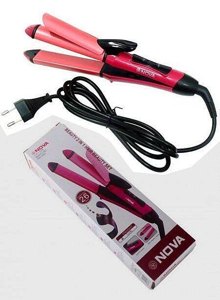 Catokan Rambut 2 in 1 Nova/ Lurus dan Keriting / catokan | Lazada Indonesia