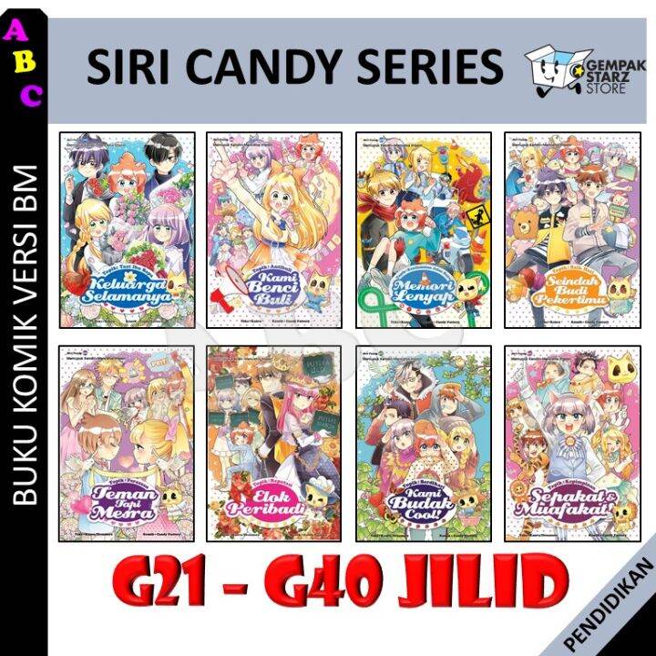 SIRI CANDY JILID G21 - G40 ( BY CANDY FACTORY ) - KADOKAWA GEMPAK STARZ ...