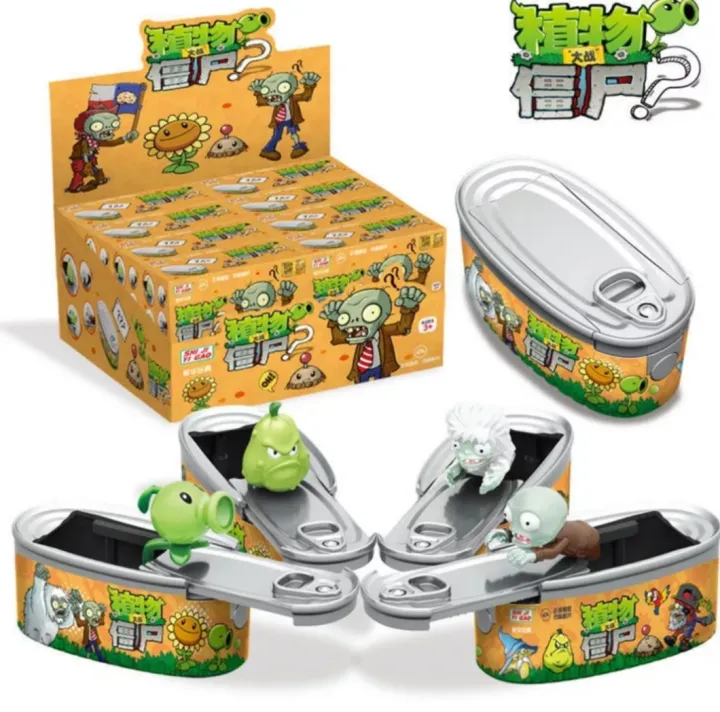 Plants Vs. Zombies Toys New Blind Box Canned Surprise Cans for Kids ...