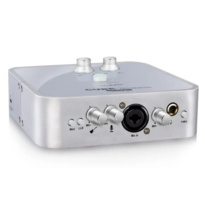 ICON Cube 2Nano Live 24-Bit 192KHz USB Audio Interface Aluminum ...