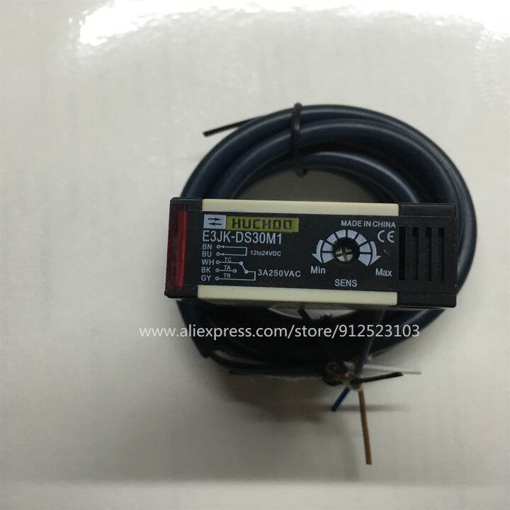 2pcs Omron E3jk Ds30m1 3a 12 24vdc 90 250vac 5 Wire Diffuse Reflection