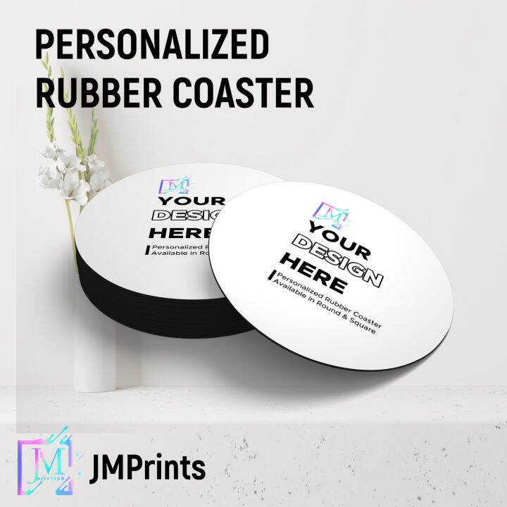 Rubber Coaster for Mug / Personalized Customized | Lazada PH