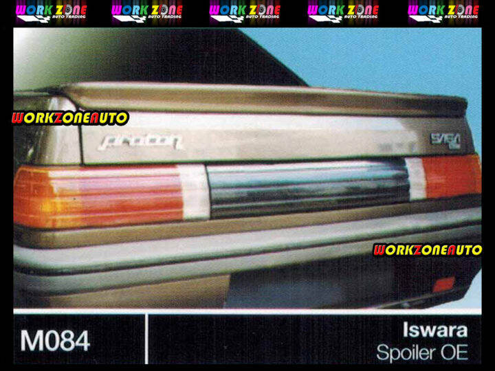M084 Proton Iswara Saloon Fiber Spoiler OEM Body kit Bodykit | Lazada
