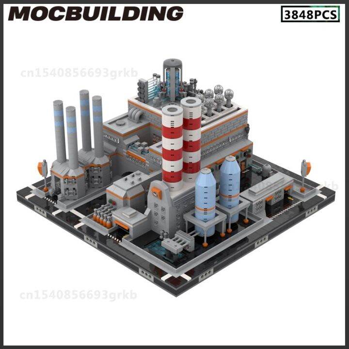 MOC Building B Modular Model Power Plant Urban Industrial Facilities ...
