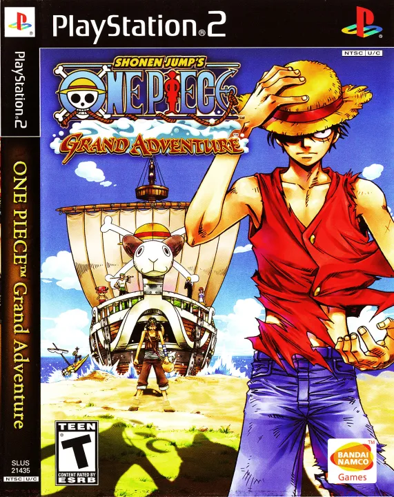🎮 แผ่นเกมส์ PS2 💿 One Piece - Grand Adventure ⚔️ - PlayStation 2 ...