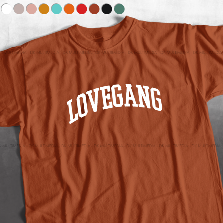 DK Multimedia - Love Gang Shirt | Lazada PH