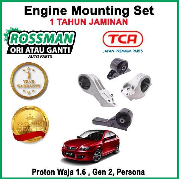 Proton Waja 1.6 , Gen 2, Persona TCA Engine Mounting Set 1 Year Warranty | Lazada