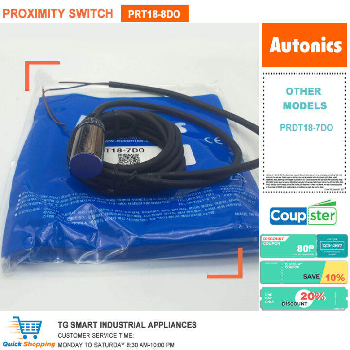 Autonics inductive proximity sensor proximity switch PRDT18-7DO | Lazada PH