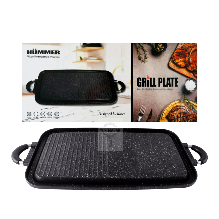Yuk-Masak - Multifunction Grill Plate Hummer | Lazada Indonesia