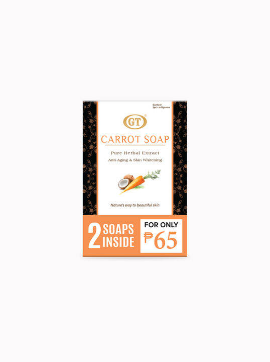 GT Carrot Soap 2IN1 45G 2S | Lazada PH