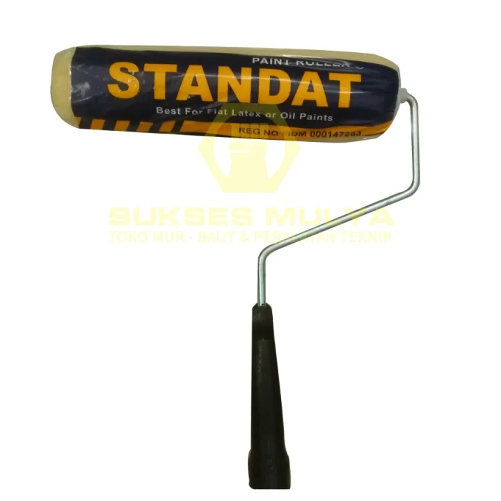 Kuas Rol Kuas Cat Minyak Gagang Besar roller paint besar standart ...
