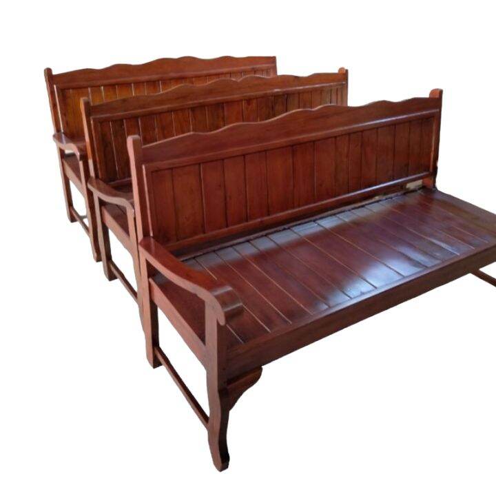 KURSI PANJANG MINIMALIS KAYU JATI | Lazada Indonesia