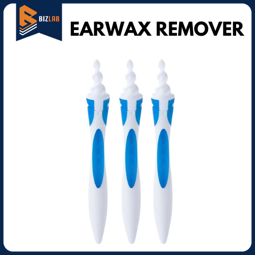 BIZLAB Ear Cleaner Ear Wax Removal Kit Smart Ear Swab with Soft Spiral ...
