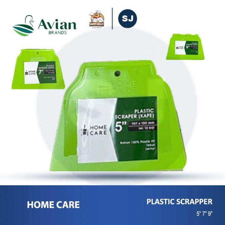 Kapi / Scraper / Sliper Plastik HOME CARE 5" - 5" SKRAP PLASTIK ...