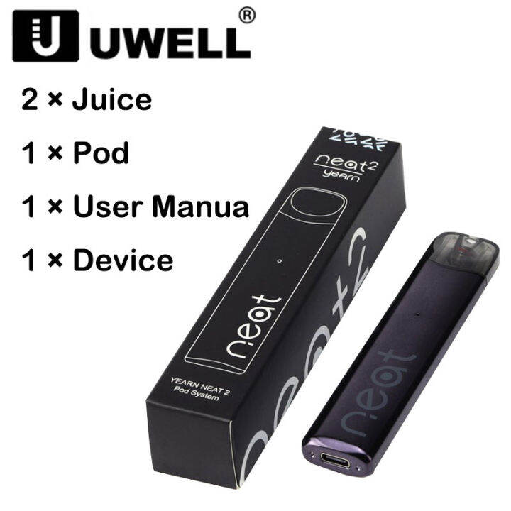 Vapesmoke Full Set Original Uwell Yearn Neat 2 Starter Kit Refillable ...