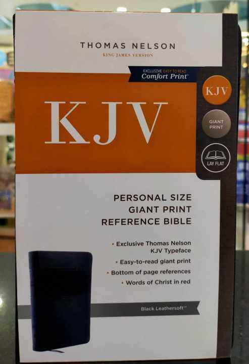 KJV Personal size Giant Print Reference Bible | Lazada PH