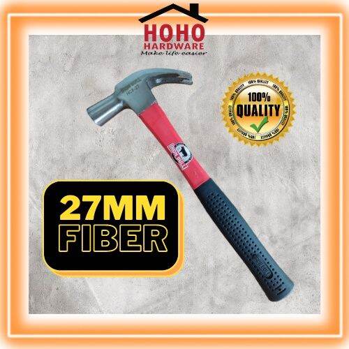 Fiberglass Claw Hammer 27mm Tukul Besi | Lazada