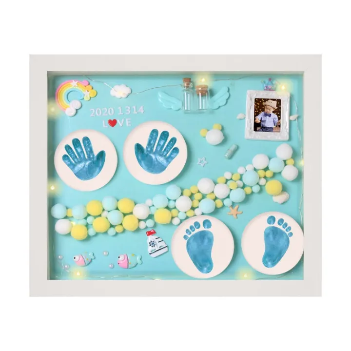 ﹍♂♚ Neonatal Full Moon One Hundred Days Baby Brothers Inkpad Full Moon ...