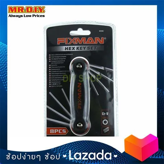 [ ส่งฟรีทั่วประเทศ ] MR DIY ชุดประแจหกเหลี่ยม หกเหลี่ยม กุญแจหกเหลี่ยม ...