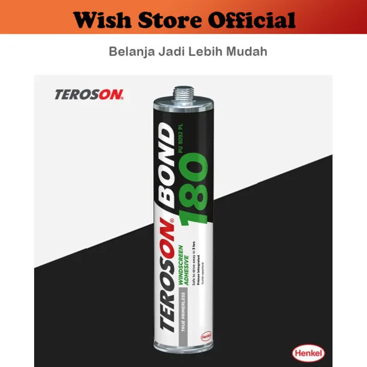 Lem Kaca Mobil Sealant / Lem Kaca Super Teroson Bond 180 PU 9092 ...