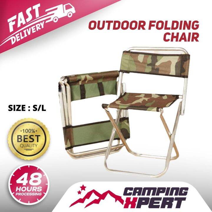 Portable Camouflage Folding Chair for Outdoor Camping Fishing Hiking ...