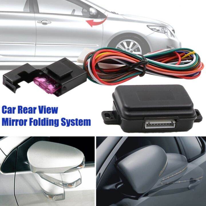 Frameless Blind Spot Mirror Auto Car Fold Side Rear View Mirror Folding ...