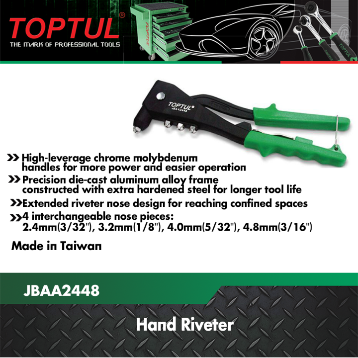 Toptul Hand Riveter (JBAA2448) | Lazada PH