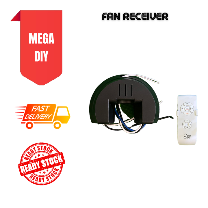 Universal Fan Receiver Ceiling Fan Lamp Remote Controller Horseshoe Ac ...