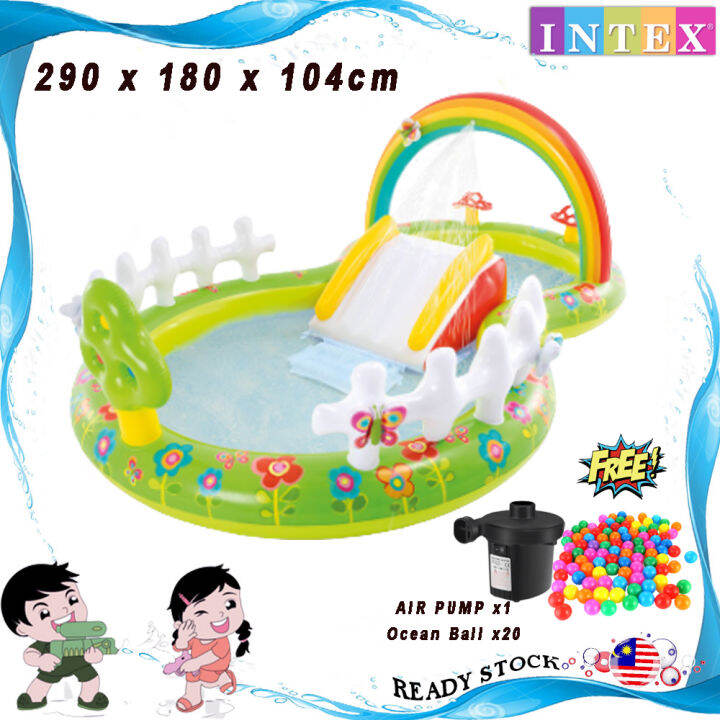 INTEX 57154 My Garden Play Center Children Toy Play Ground Inflatable ...