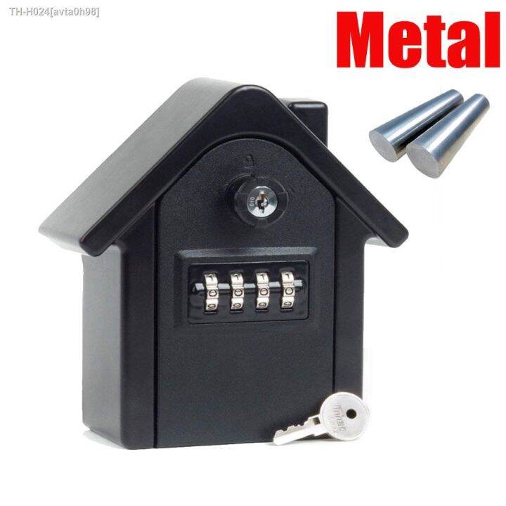 Combination Resettable Code Key Safe Lock Storage Box Outdoor Password ...